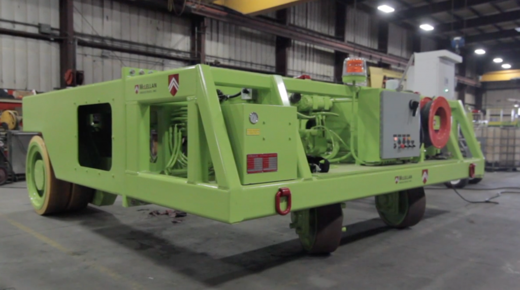 Feed Chute Transporter – McLellan Industries